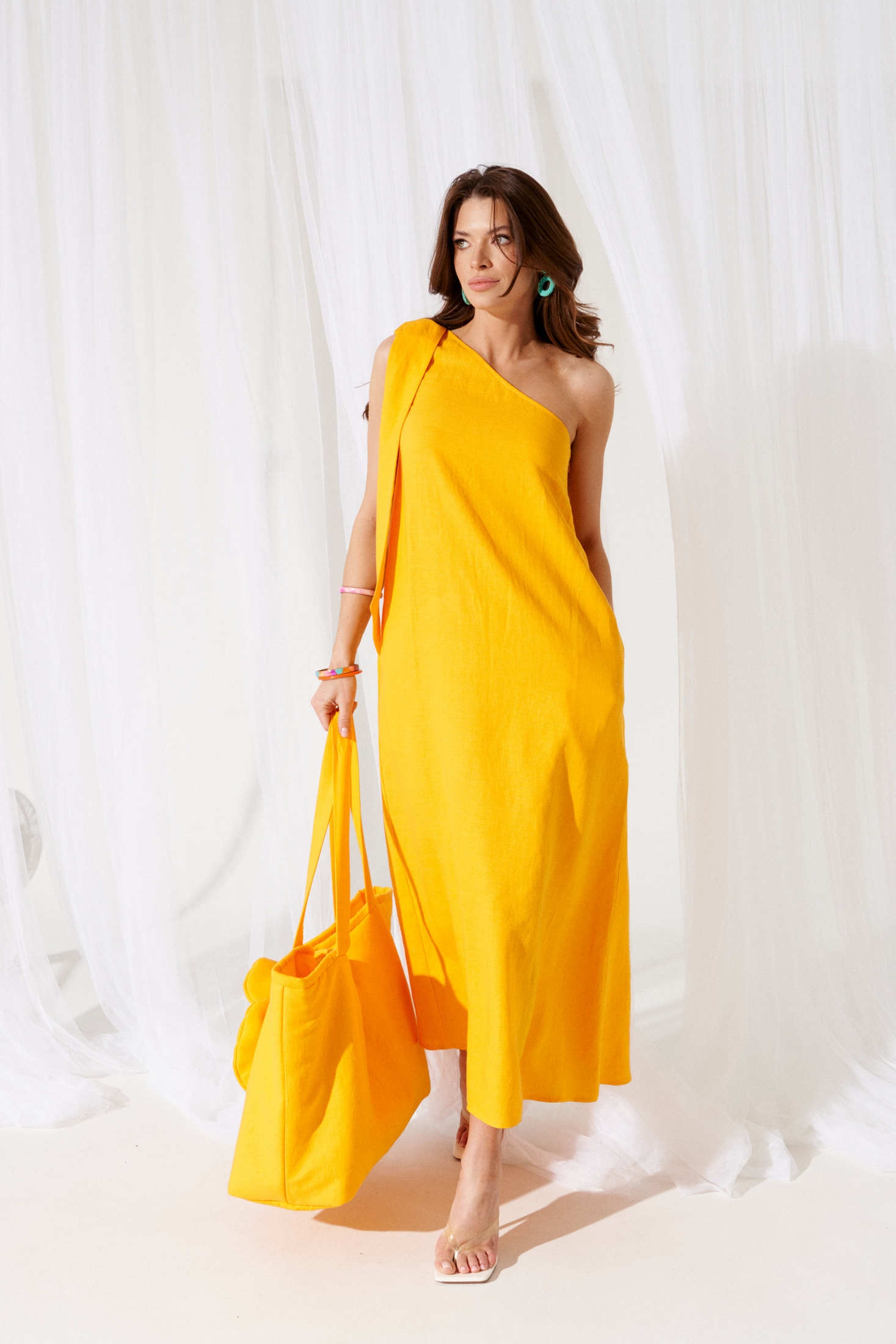 Платье-сарафан 1078 желтый Elletto Life купить в интернет магазине Велесмода